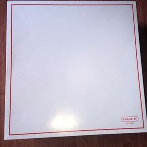 Coach | Party Supplies | Authentic Coach Leatherware Large Gift Box ...